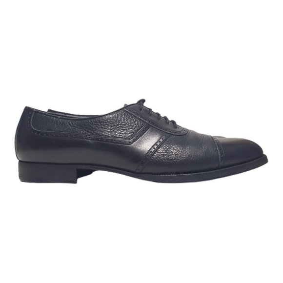Peter Huber | Shoes | Peter Huber Dress Shoes Mens 95 Black Leather Cap ...